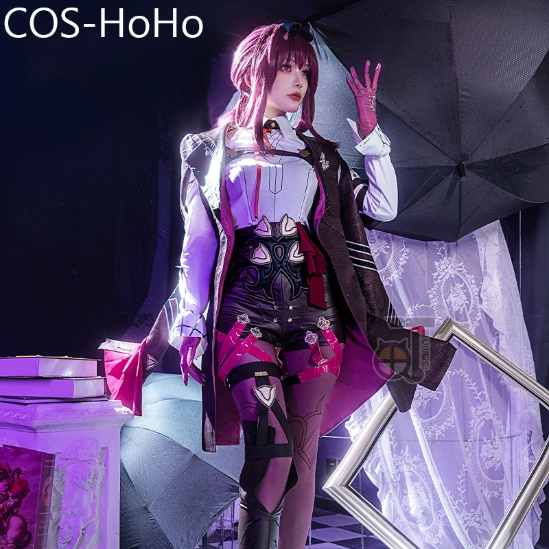 COSLEE Honkai:Star Rail Kafka Cosplay Costume Game Suit, 48% OFF