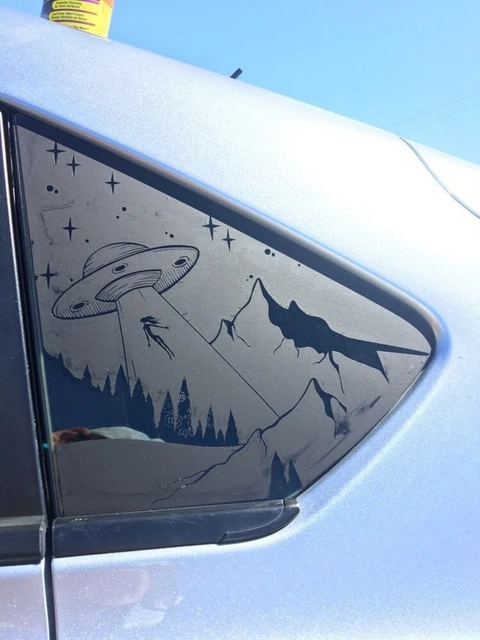 Quarter Window, Window Decal Overlay, Rear Window, Decal Vinyl Overlay ...