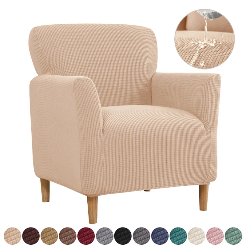 Scratch-Resistant-Small-Single-Sofa-Cover-with-Waterproof-Coating-for ...