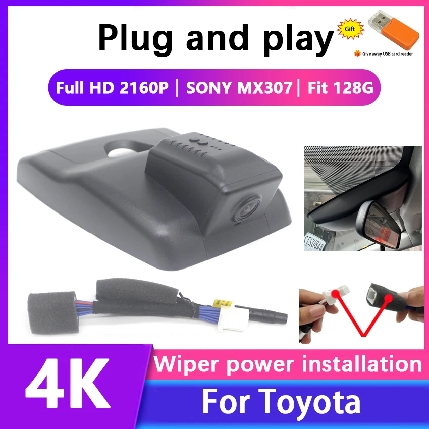 Car-DVR-Wifi-Video-Recorder-Dash-Camera-For-Toyota-Frontlander-Corolla ...