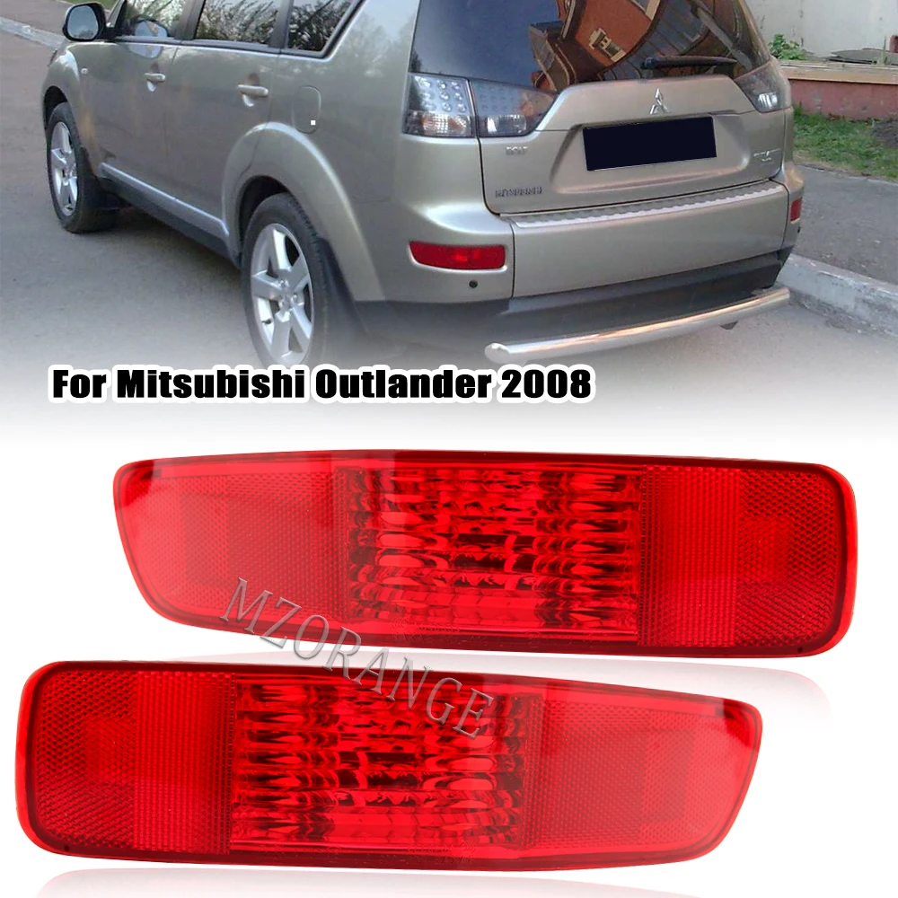 Rear-Tail-Bumper-Reflector-Light-For-Mitsubishi-Outlander-EX-2007-2012 ...