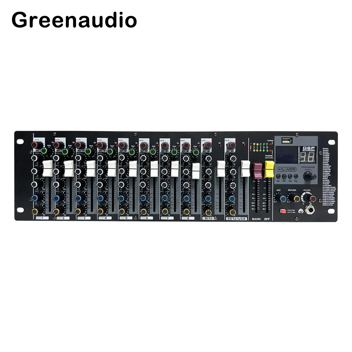 GAX-K12-embedded-12-channel-mixer-mixing-effect-simulation-audio ...