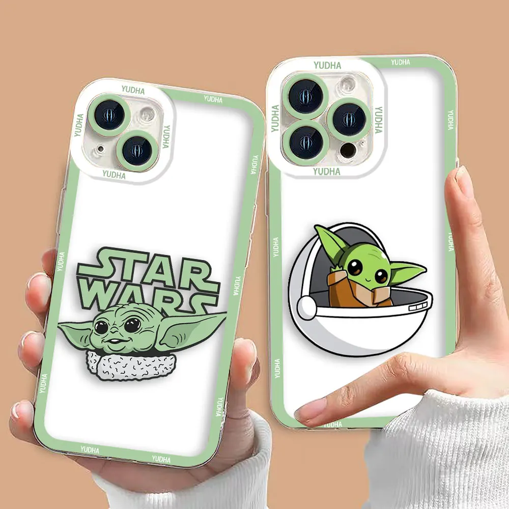 Disney-Funda-de-tel-fono-transparente-Baby-Yoda-para-Xiaomi-Redmi-K40 ...