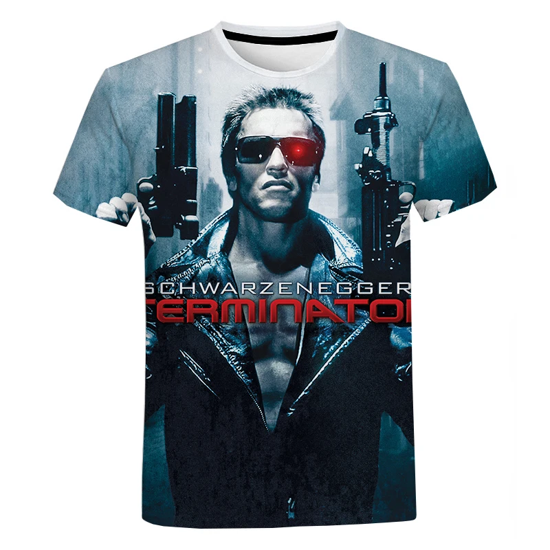 Camiseta-con-estampado-3D-DE-LA-PEL-CULA-DE-LUCHA-The-Terminator-para ...