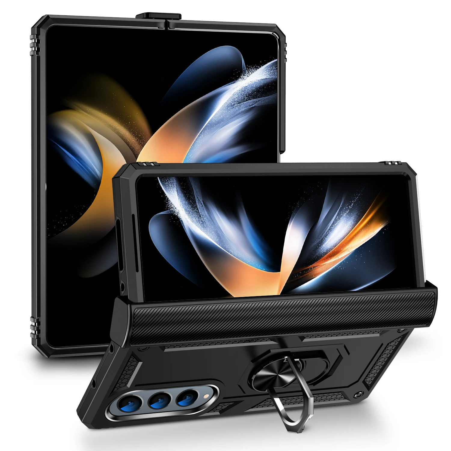 Anti-Drop Phone Cover Hinge Case for Samsung Galaxy Z Fold 5 Fold5 ...