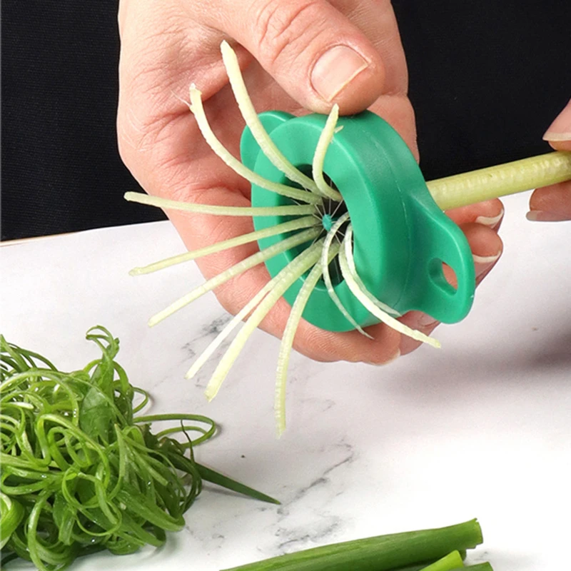 New Green Onion Slicer Shredder Plum Blossom Grater Green Onion Wire ...
