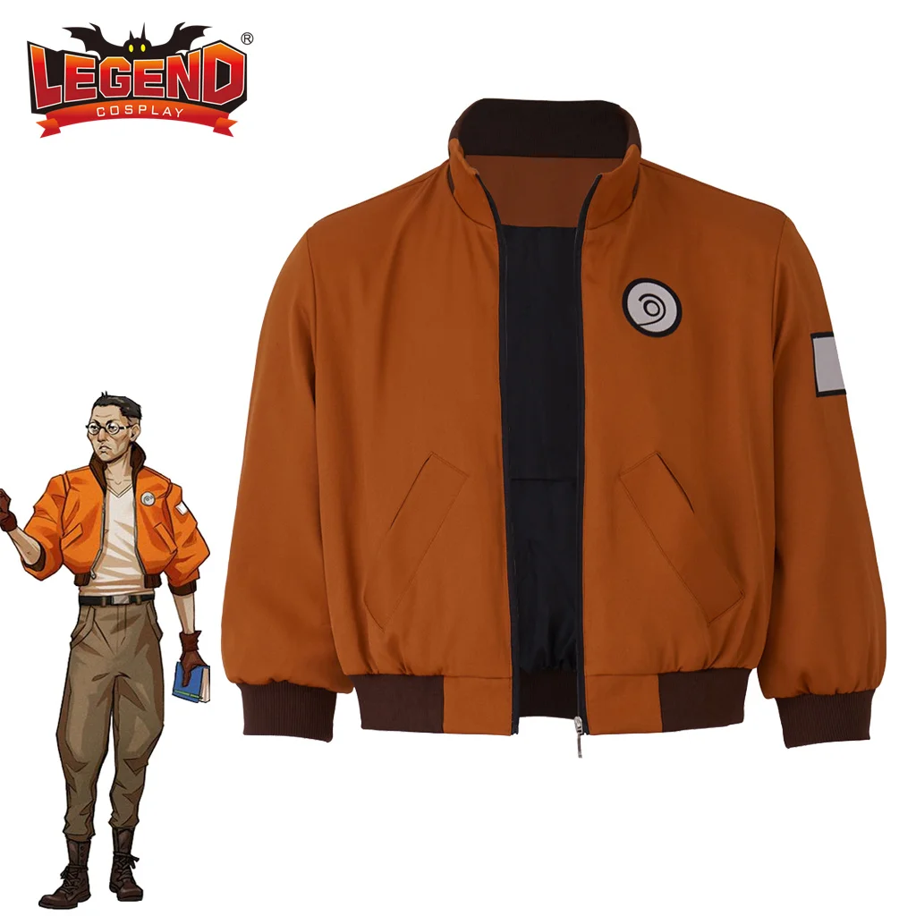 Disco-Elysium-Cosplay-Kim-Kitsuragi-Jacket-Coat-Kim-s-Orange-Bomber ...