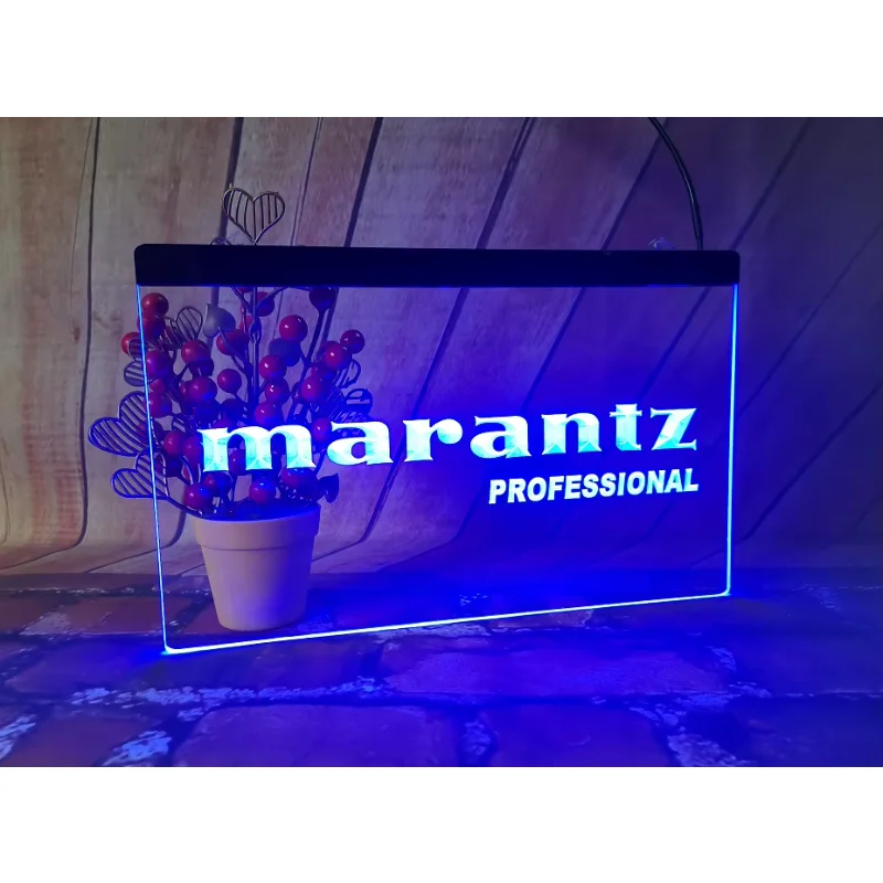 Marantz-Professional-Audio-Theater-Neon-Sign-LED-Wall-Light-Wall-Decor ...