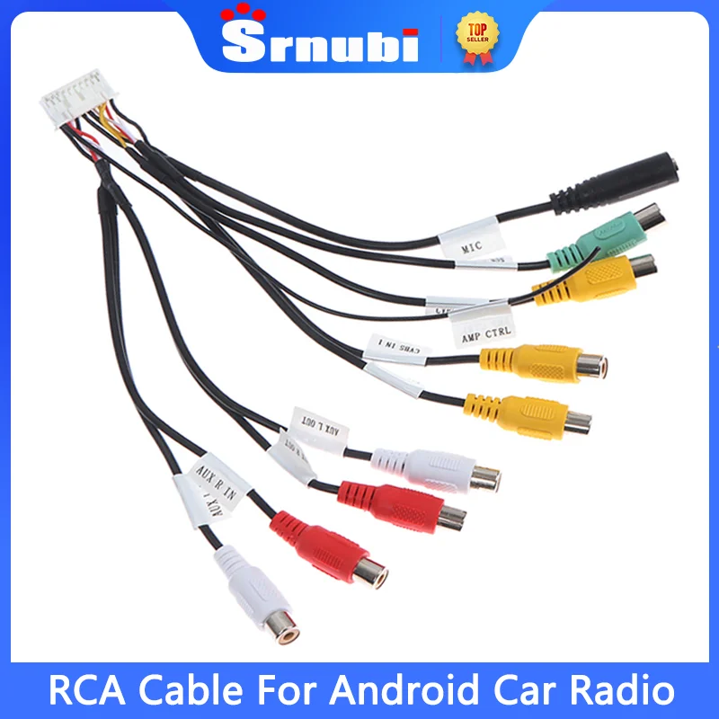 RCA-Cable-Universal-Car-Stereo-Radio-Output-Wire-Aux-in-Adapter-with ...