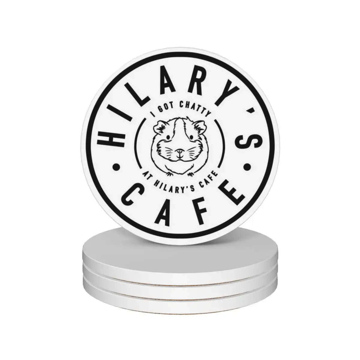 FleaBag-Hilary-s-Cafe-Ceramic-Coasters-Set-of-4-for-cups-set-cute ...