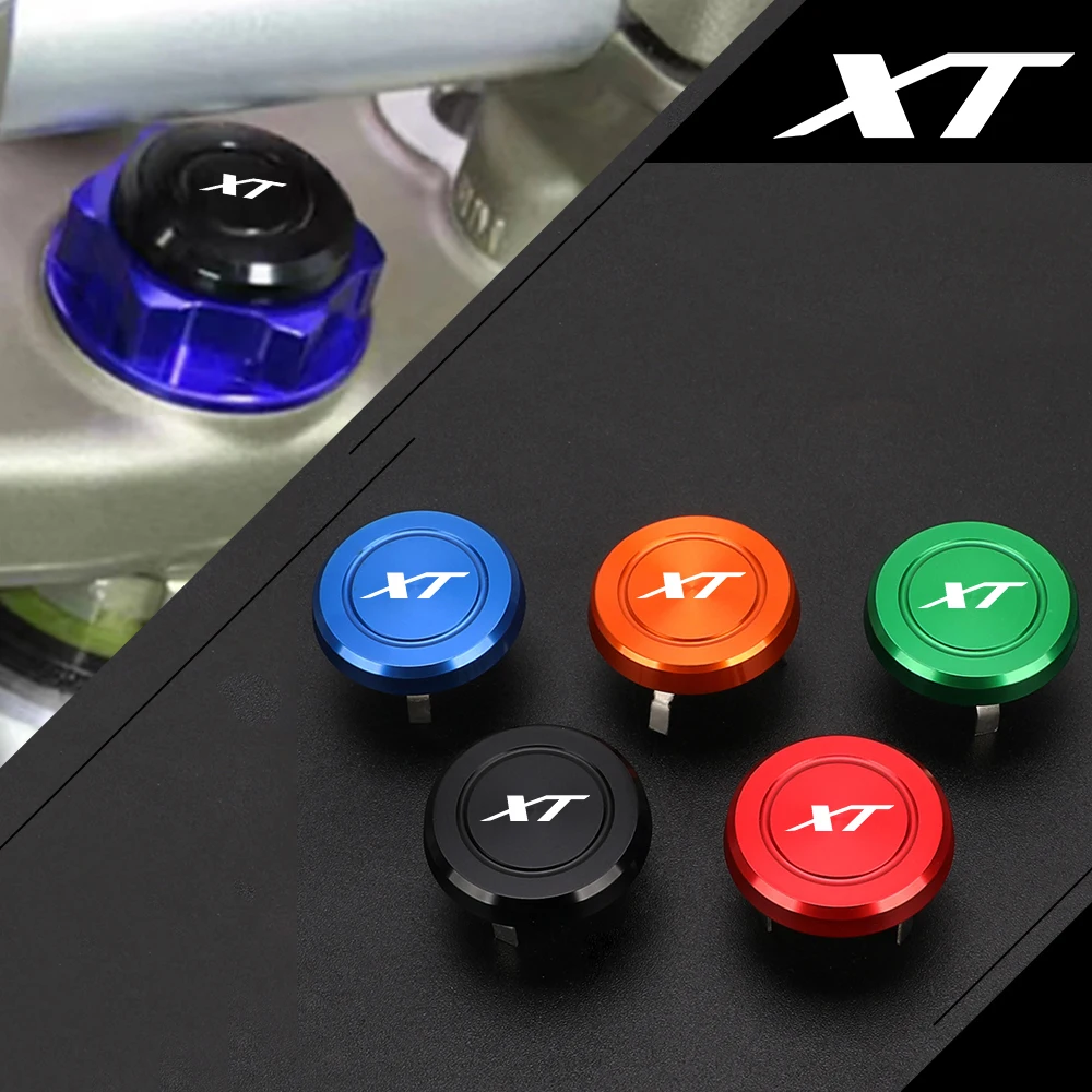 Motorcycle Accessories Steering Stem Nut Cap Decoration Cover For ...