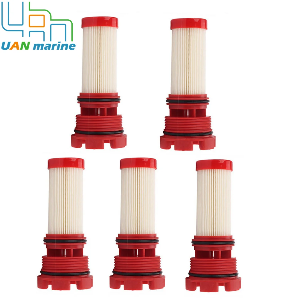 5x Fuel Filter 8M0122423 For Mercury Optimax Outboard Verado 35 ...