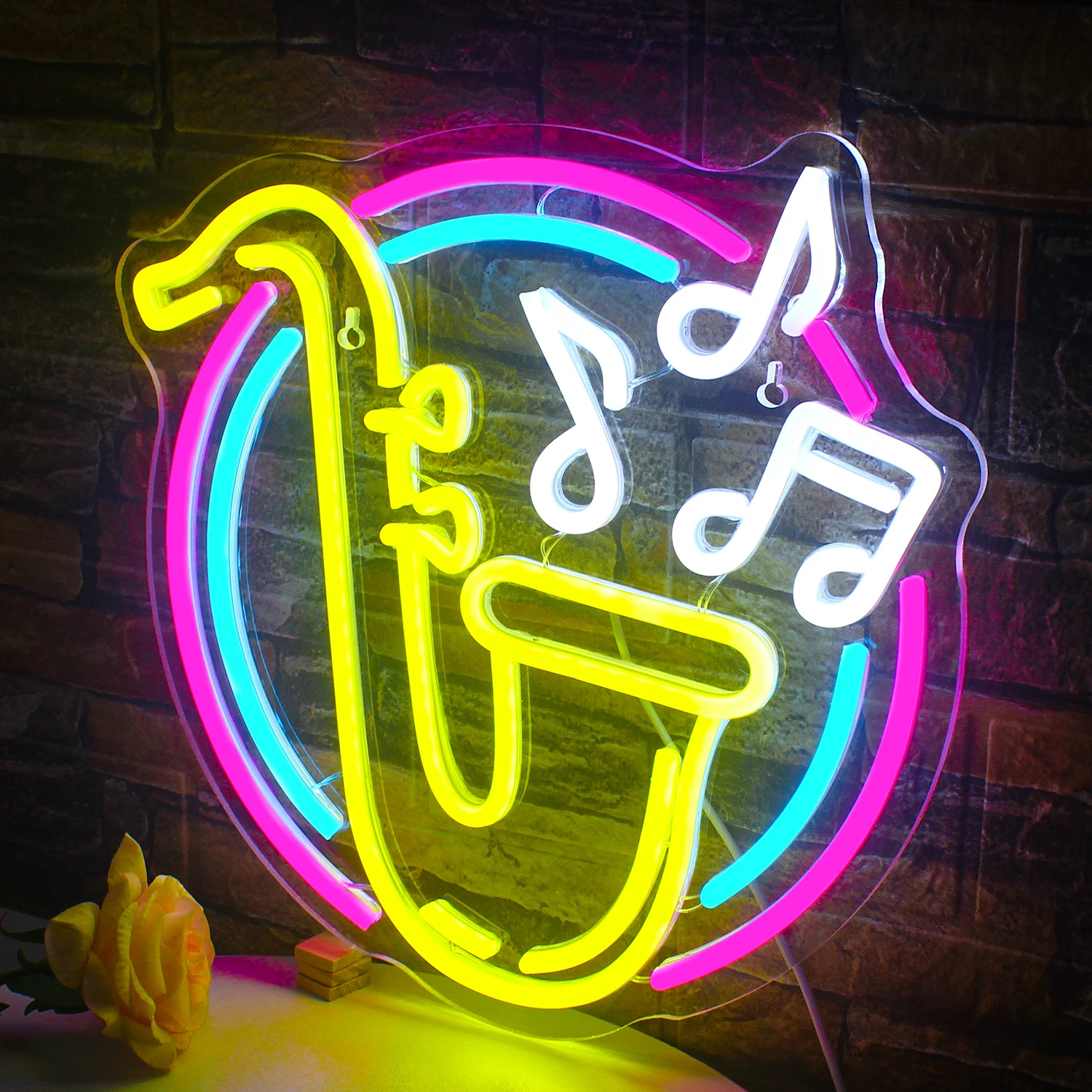 Saxophone-Neon-Sign-Led-for-Wall-Decor-Jazz-Music-Light-Up-Signs-for ...