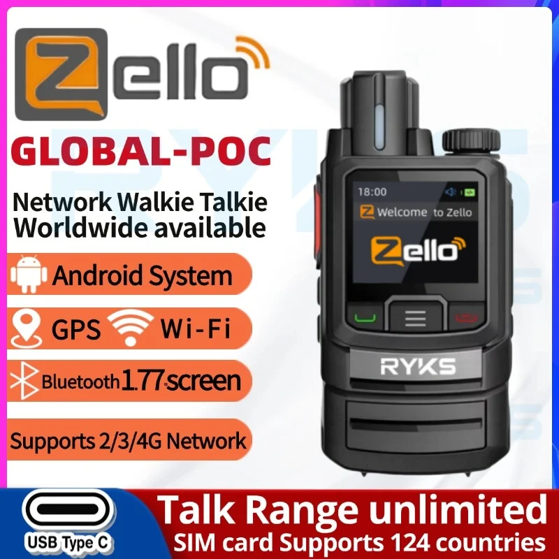ZL20-Zello-Walkie-Talkie-4g-Radio-With-Wifi-Bluetooth-Long-Range ...