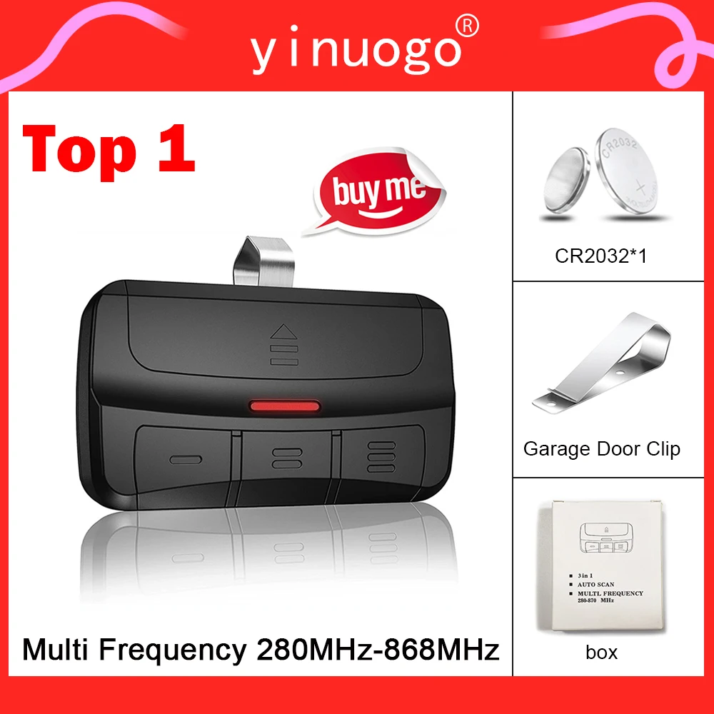 3 in 1 multifrequenza 280MHz 868MHz duplicatore apricancello ...