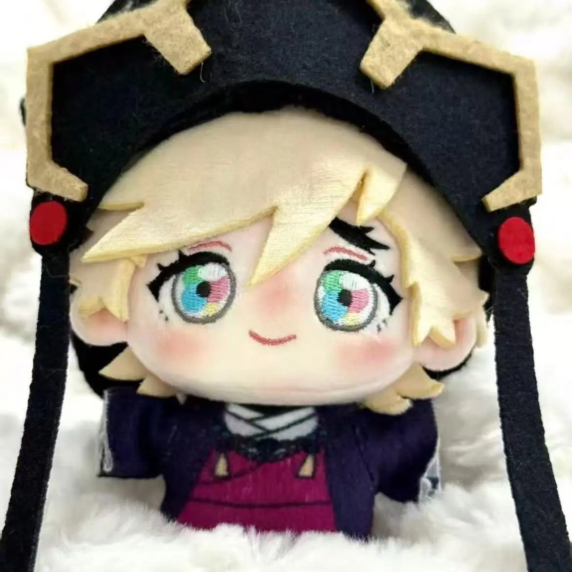 10cm Anime ‌Douma Plush Doll Demon Slayer Kimetsu no Yaiba Cartoon ...