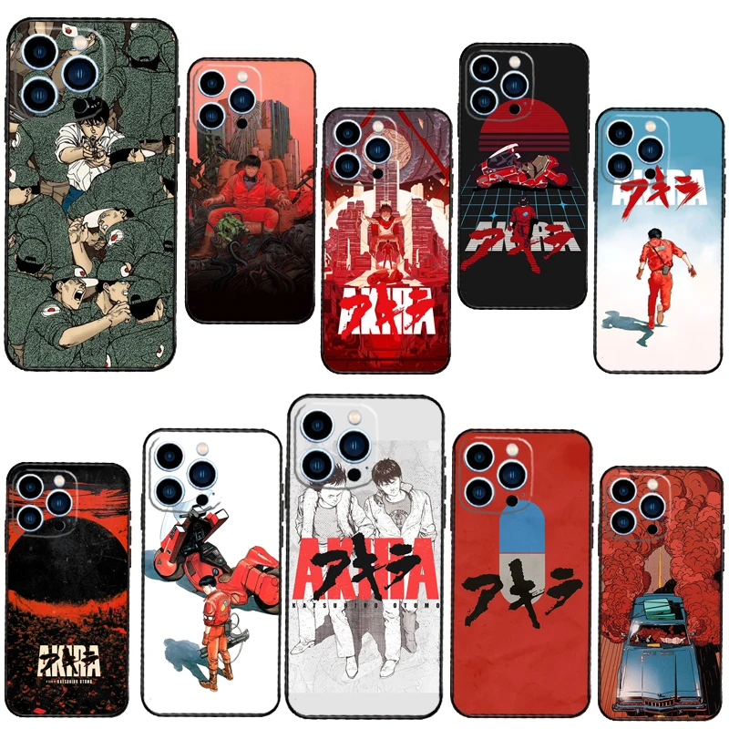 Japan Anime Akira Case For iPhone 12 Pro Max 7 8 Plus X XS XR SE Cover ...