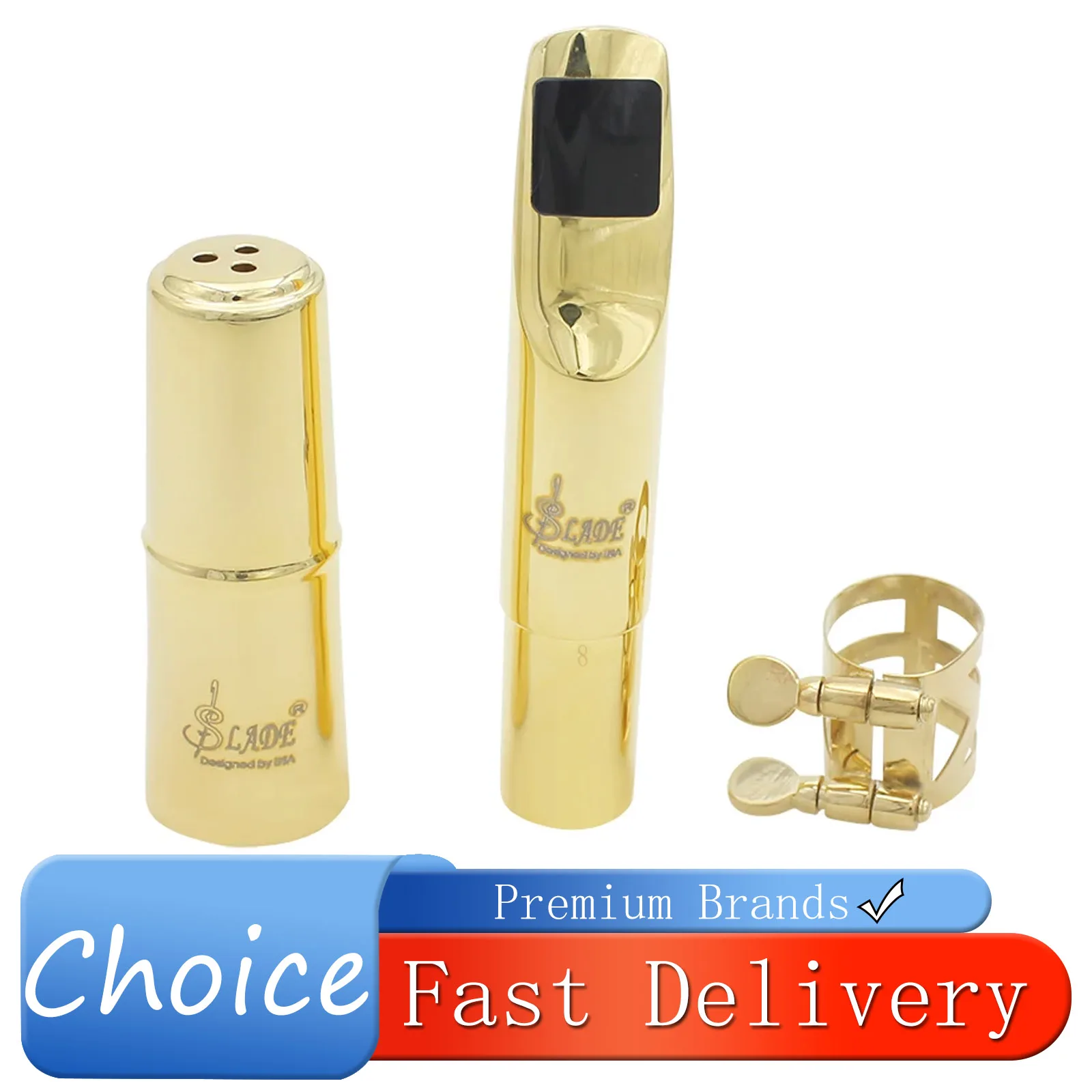 Slade saxofone tenor bocal 5c 6c 7c 8c metal headjoint tenor sax ...