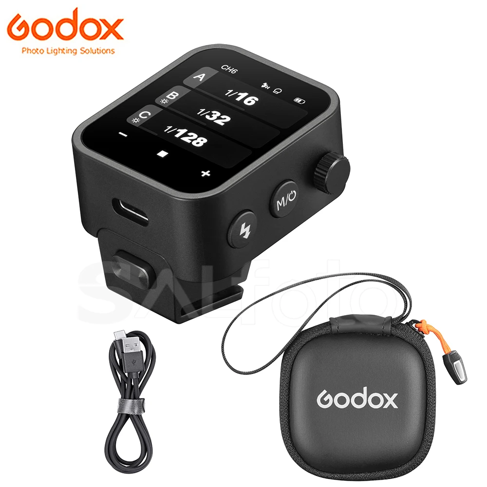 Godox-X3-Touchscreen-Quick-Charge-2-4G-TTL-Wireless-Flash-Trigger-HSS ...