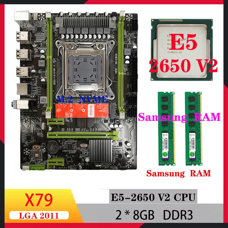 x79-motherboards-kit-xeon-e5-2650-v2-cpu-2-8gb-ddr3-intel-xeon-set-x79 ...