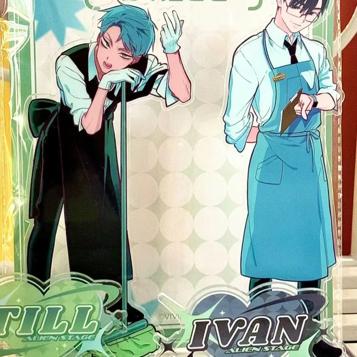 Ivan-Till-Waiter-Series-Acrylic-Stand-Alien-Stage-Anime-Goods ...