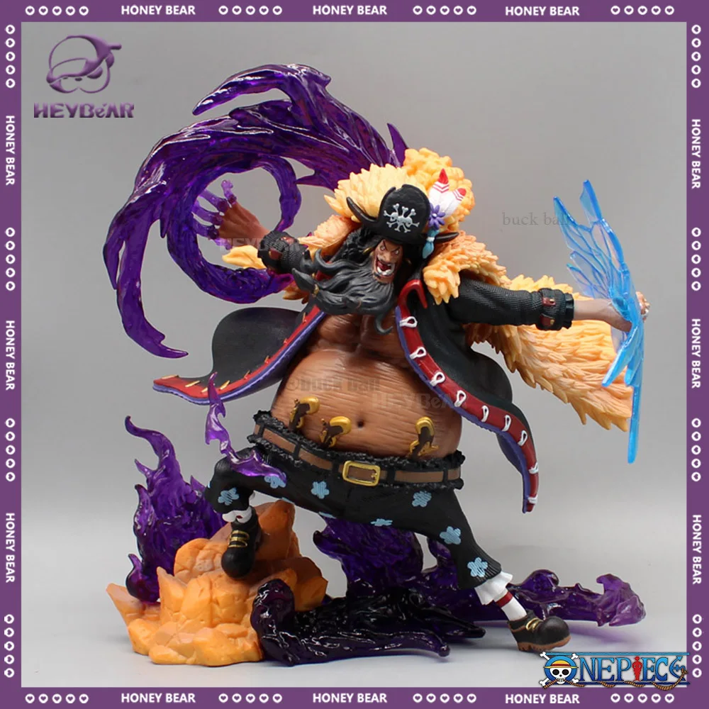 One-Piece-Figuras-Anime-Marshall-D-Ensinar-Barba-Negra-Piratas ...