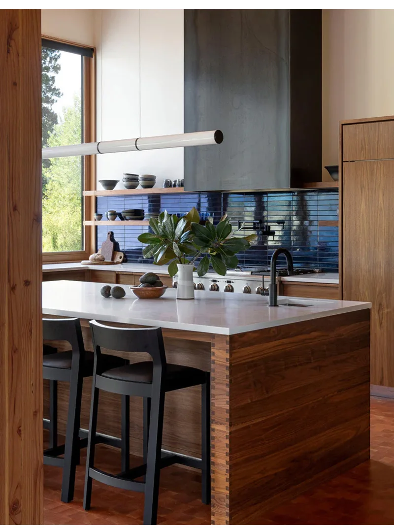 Минималистичный длинный подвесной светильник для офиса, скандинавский ...