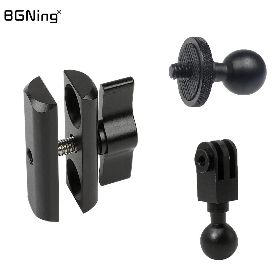 Metal Auto Mounting Bracket | Metal Ball Head Adapter - Sports & Action ...