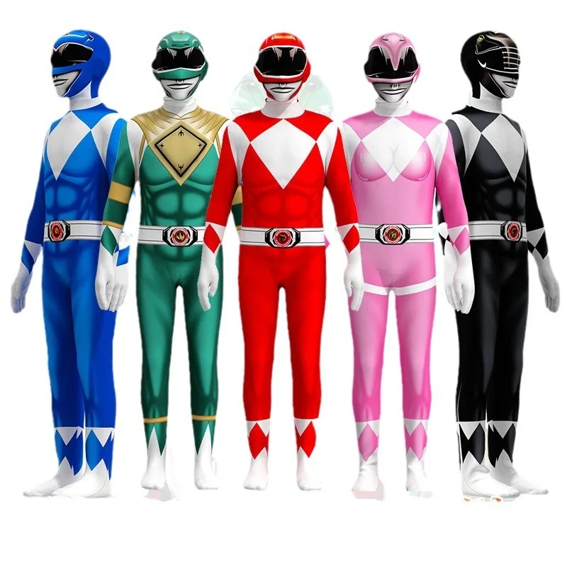 Power-Samurai-Sentai-Shinkenger-Rangers-Cosplay-Costume-Adult-Halloween ...