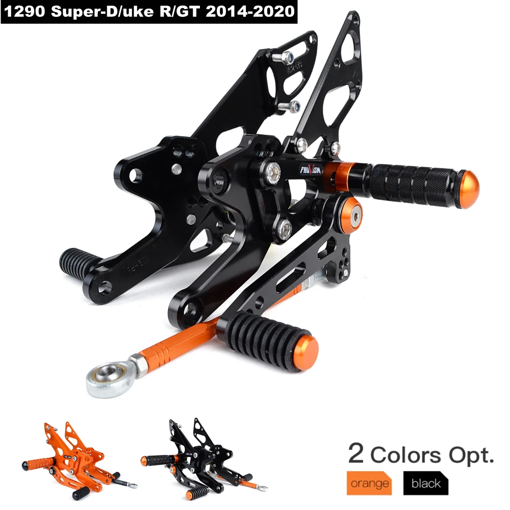 Motorcycle-Foot-Pegs-Rest-Rearset-Rear-Set-Footrest-For-KTM-1290 ...