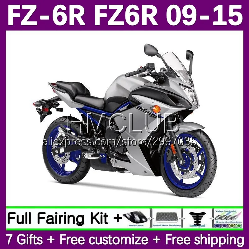 Carenado para YAMAHA FZ 6R FZ6 FZ 6R 143No.22 FZ6R 09 10 11 12 13 14 15 FZ6N 2009 2010 2011 2012 ...