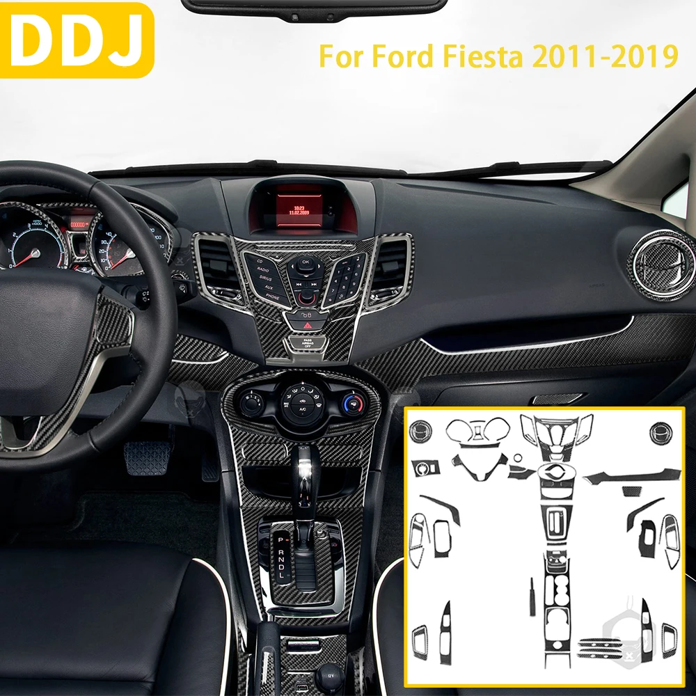 Accesorios-de-fibra-de-carbono-para-coche-Ford-Fiesta-veloc-metro ...
