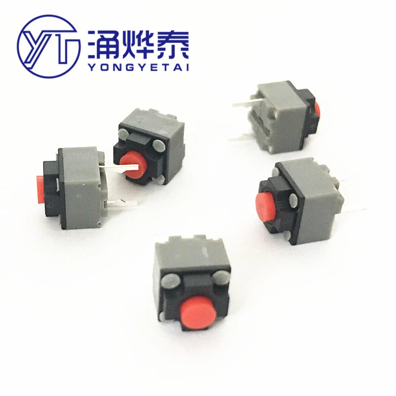 YYT Mute button 6*6*7.3 Silent switch wireless mouse Square mute micro ...