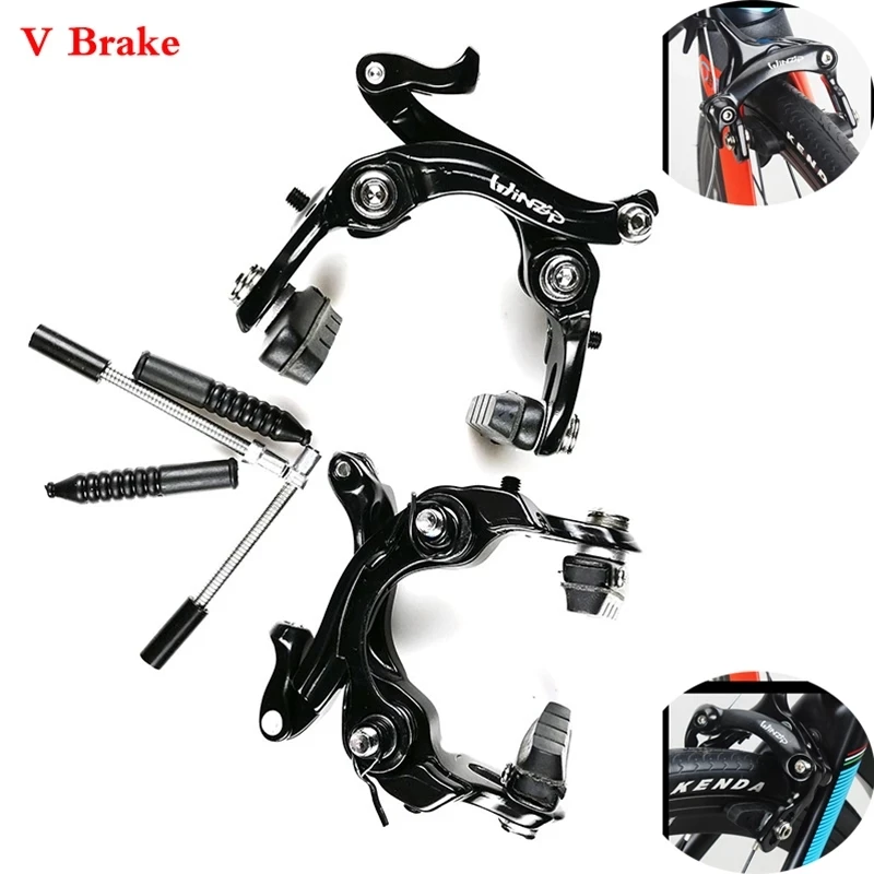 Road-Bicycle-V-Brake-Racing-Road-Bike-Dual-Pivot-V-Brake-Double-Lock ...