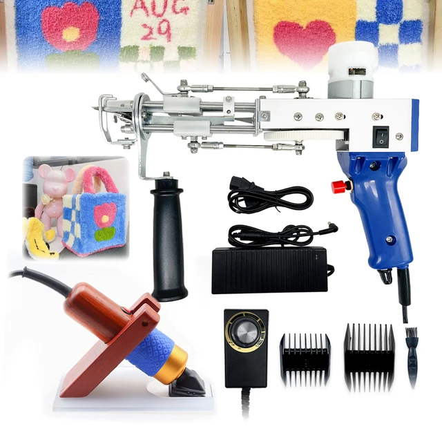 Electric Carpet Rug Guns, Carpet Weaving Knitting Machine 2 In 1 ...