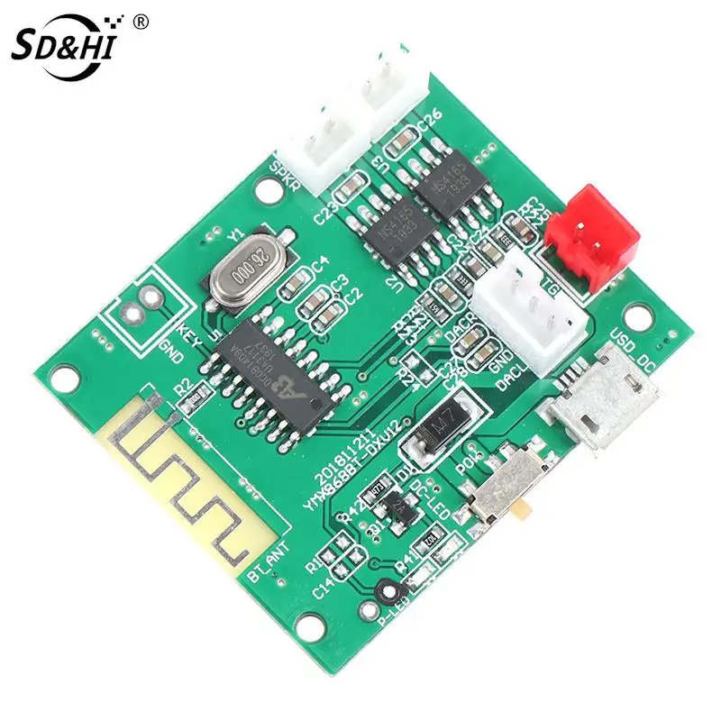 Bluetooth-Amplifier-Board-Bluetooth-5-0-Module-Stereo-Power-Amplifiers ...