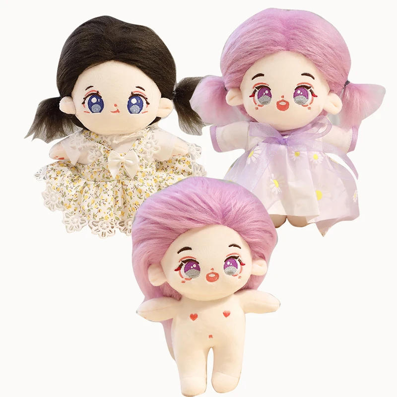 23cm IDol Doll Anime Plush Star Dolls Cute Stuffed Customization Figure ...