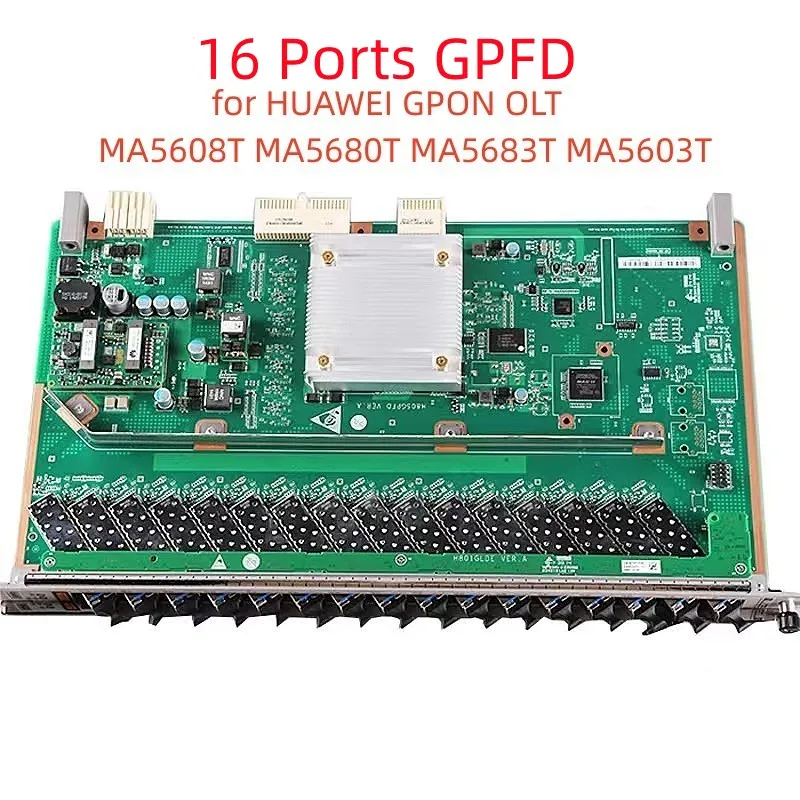 GPFD Interface Board 16 Ports GPON OLT Mainboard with SFP Modules Class ...