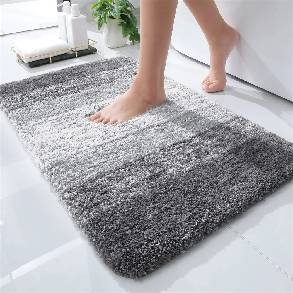 Luxury-Bathroom-Rug-Foot-Mat-Extra-Soft-Absorbent-Microfiber-Bath-Rugs ...