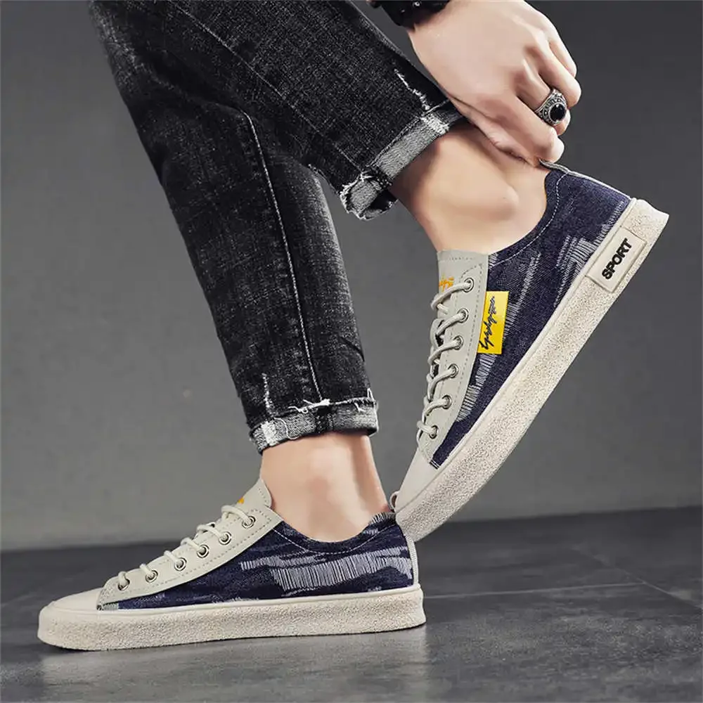 canva-grey-flat-shoes-for-men-Walking-skate-shose-for-adults-sneakers ...