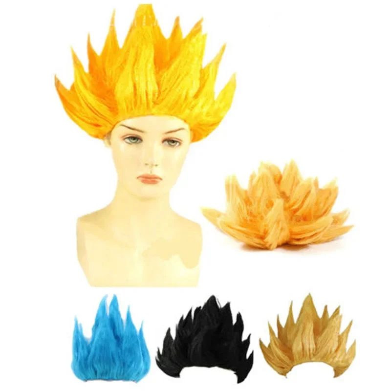 Adult-Kids-Z-Cosplay-Wigs-Goku-Anime-Costume-Party-Dress-Up-Black-Blue ...