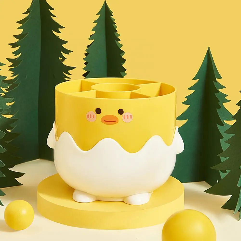 Tartós Asztali Szervező Box 2 Styles Toll Tartó Sima Edge Cartoon Duck ...