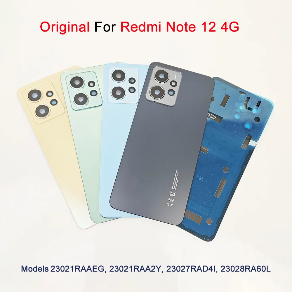 10-pcs-lot-Original-For-Xiaomi-Redmi-Note-12-4G-Rear-Battery-Door ...