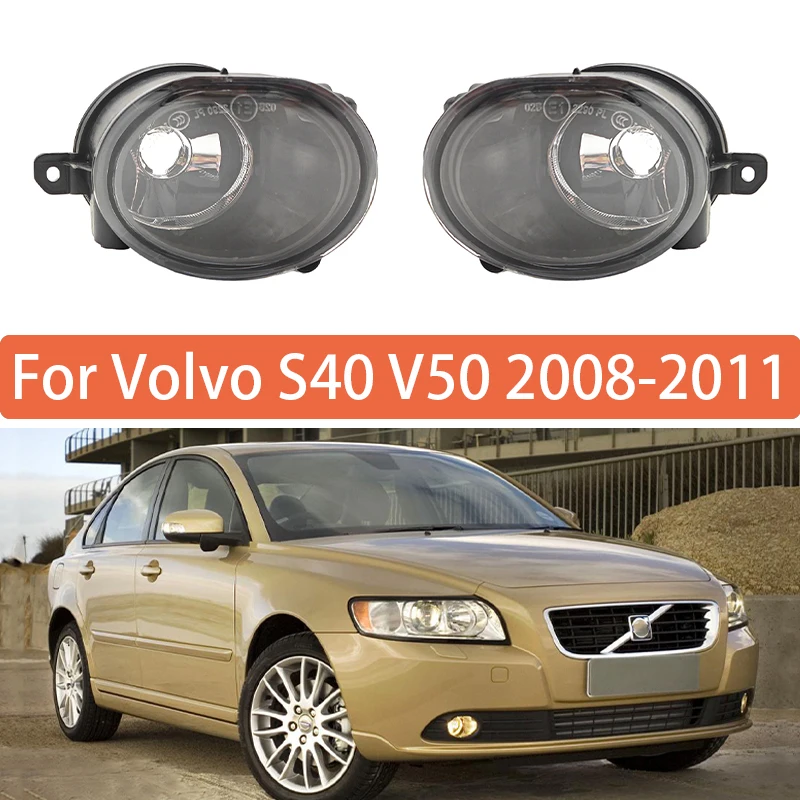 Fog Lamp For Volvo S40 V50 2008 2009 2010 2011 Front Bumper Anti Fog ...