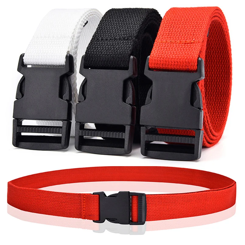 Men's Military Army Tactical Belts Recrangle Buckle Accesories Red ...