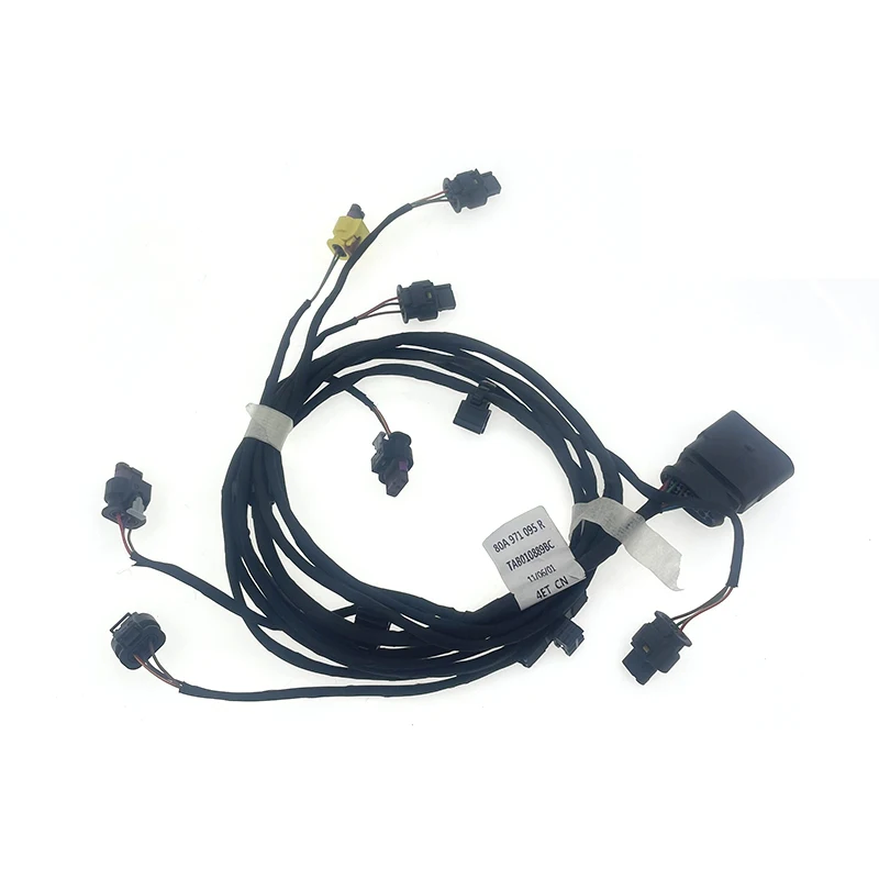 For Q5 80A Front Bumper Parking Sensors Wiring Harness 80A971095R 80A ...