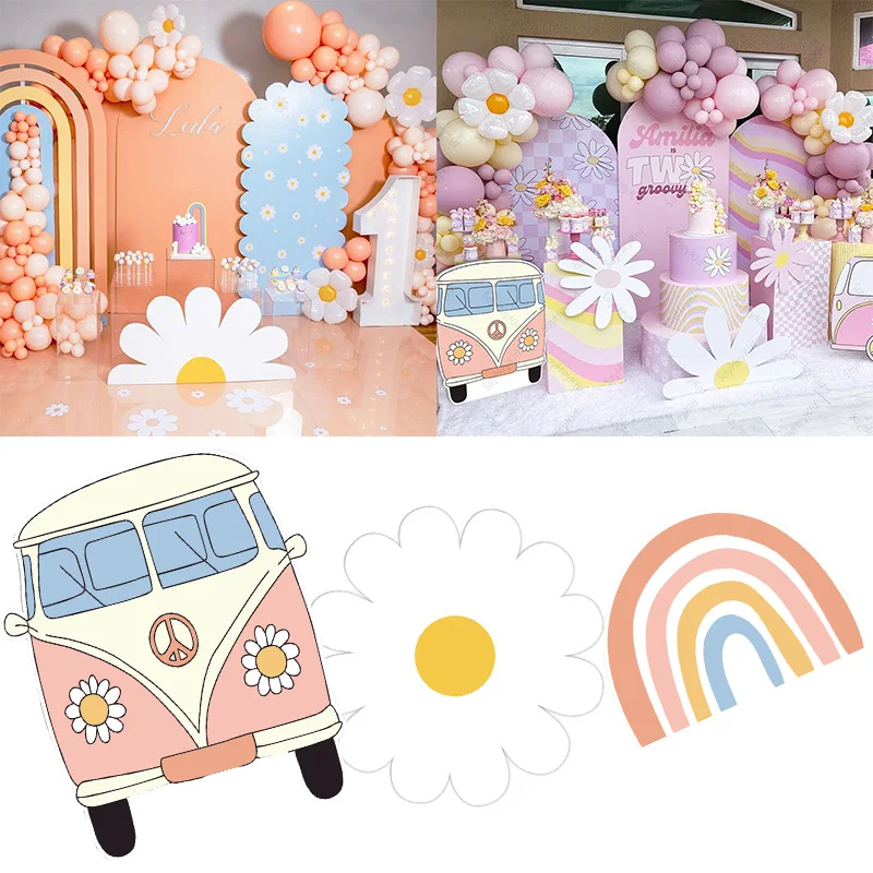 18-24-36-Zoll-G-nsebl-mchen-Party-Thema-Pappe-rosa-gelb-Sonnenblume ...