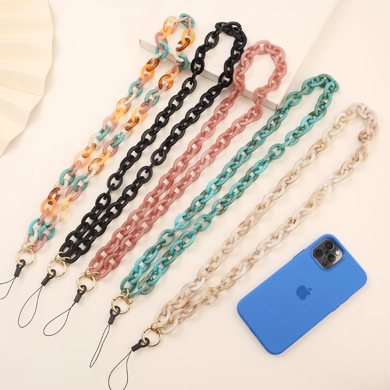 Fashion-Women-Acrylic-Cellphone-Chains-For-Halter-Neck-Anti-Lost ...