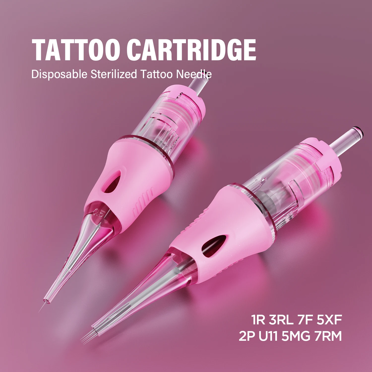 10PCS Permanent Makeup Needles Universal Tattoo Cartridge Round Liner ...
