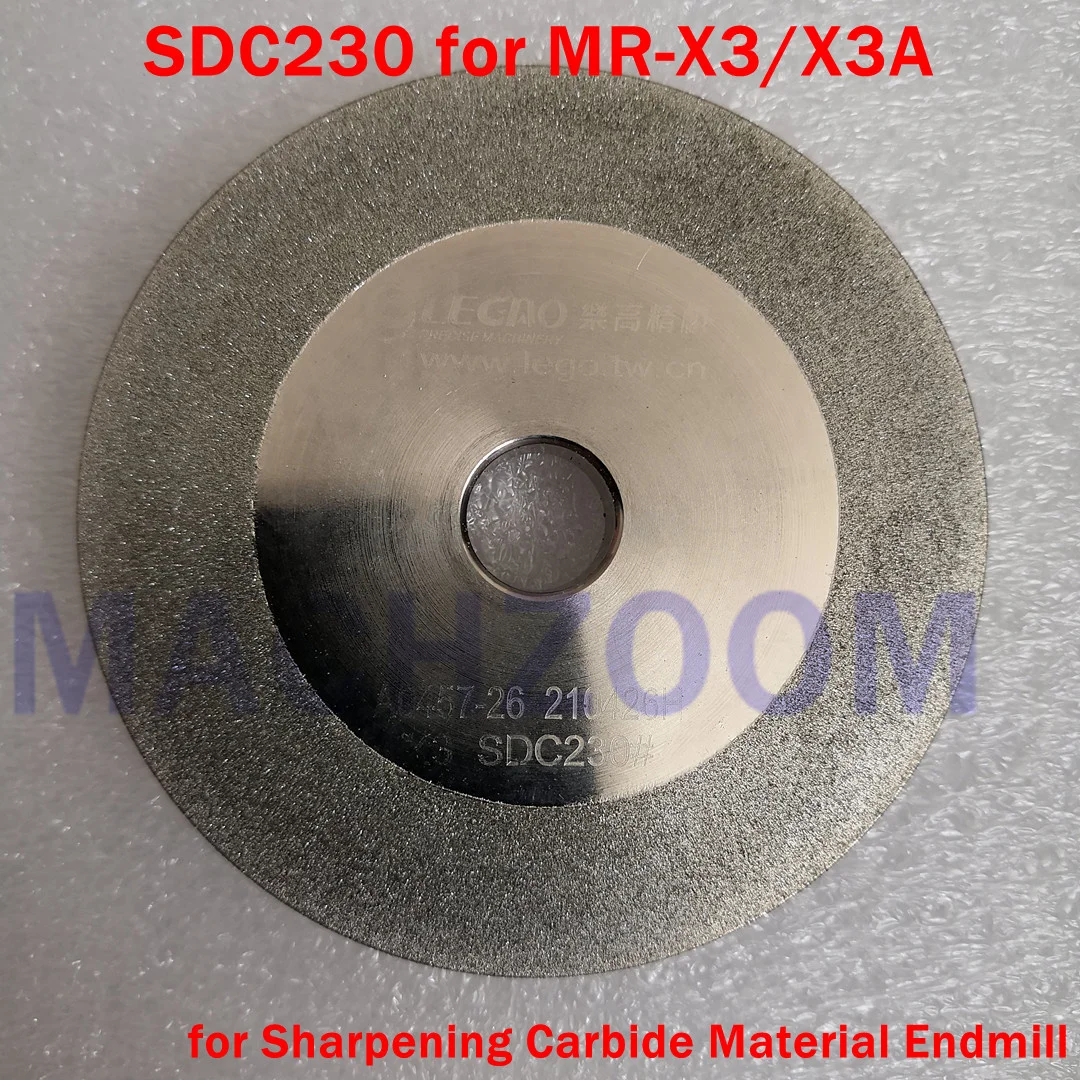 SDC230 disco de molienda de rueda de diamante especial para MR-X3/X3A ...